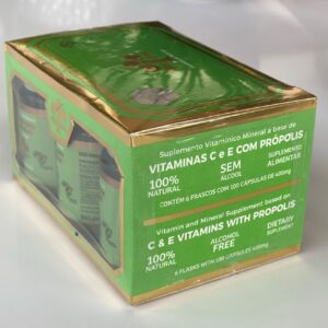 Propolis Nº51–1 Box (6 Bottles) Wax Green Verde Em CÁPSULA Green ...